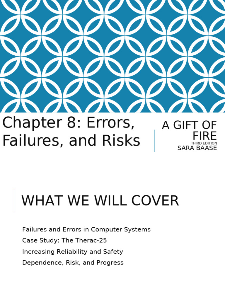 Week 11 12 13 Errors, Failures, and Risks | PDF | Risk | Software