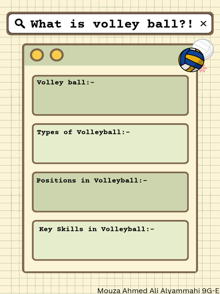 VOLLEYBALL | PDF