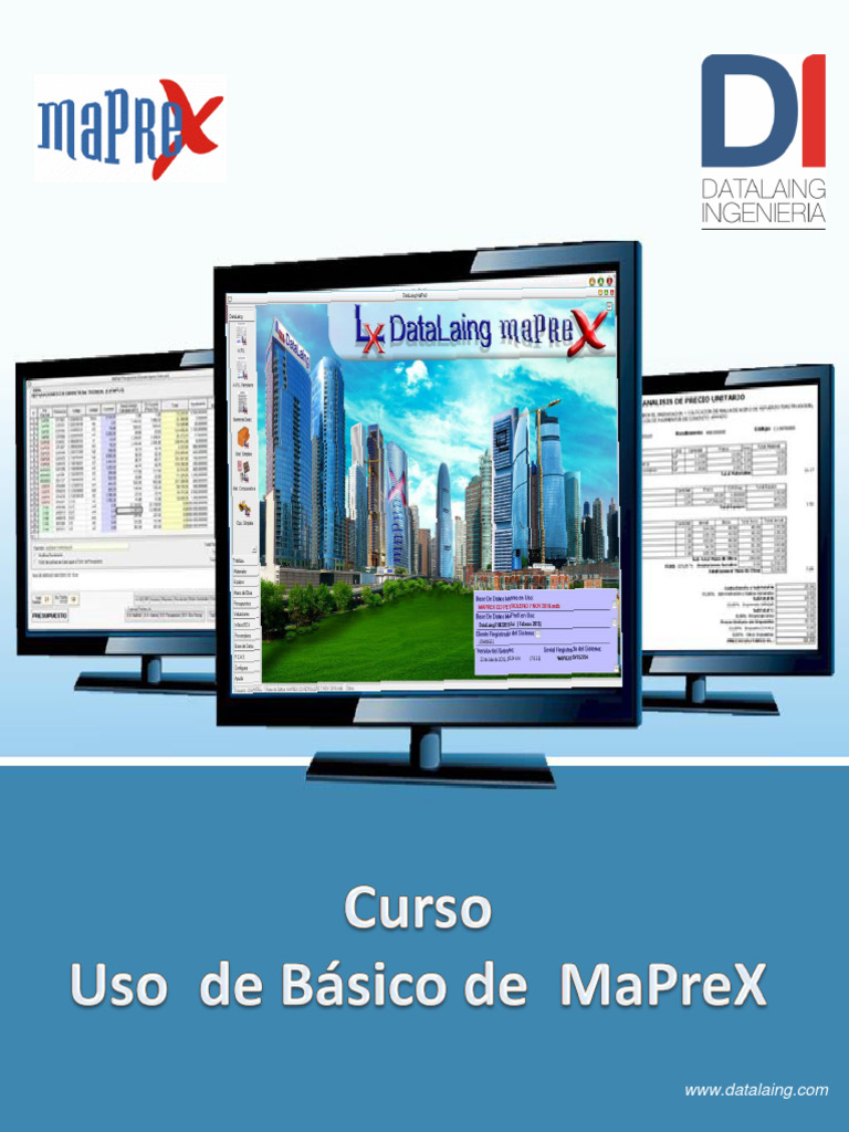 Curso Básico MaPreX para Obras | PDF | Archivo de computadora | Moodle