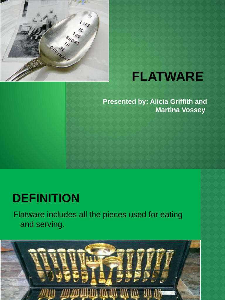 Flatware | PDF
