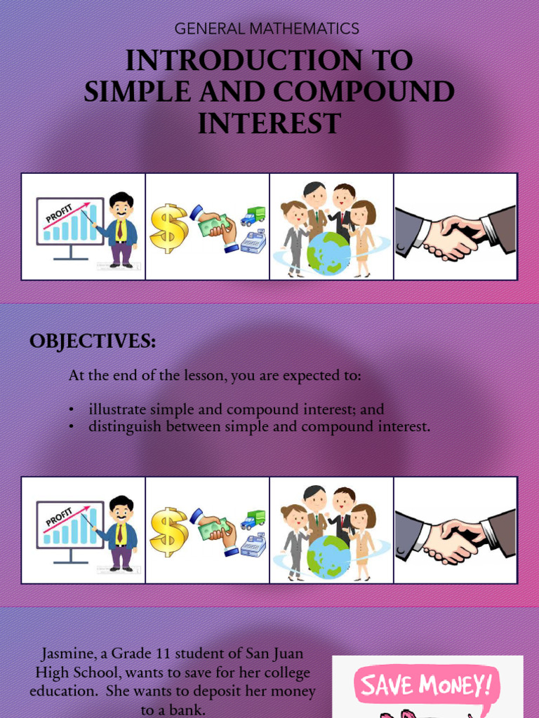 Introduction To Simple and Compound Interest | PDF | Interest ...
