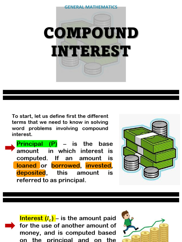 Compound-Interest | PDF | Compound Interest | Financial Economics