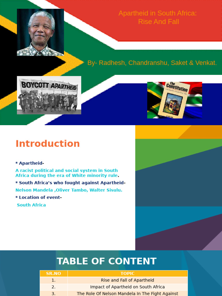 Apartheid in South Africa: History & Impact | PDF | Apartheid | Nelson ...