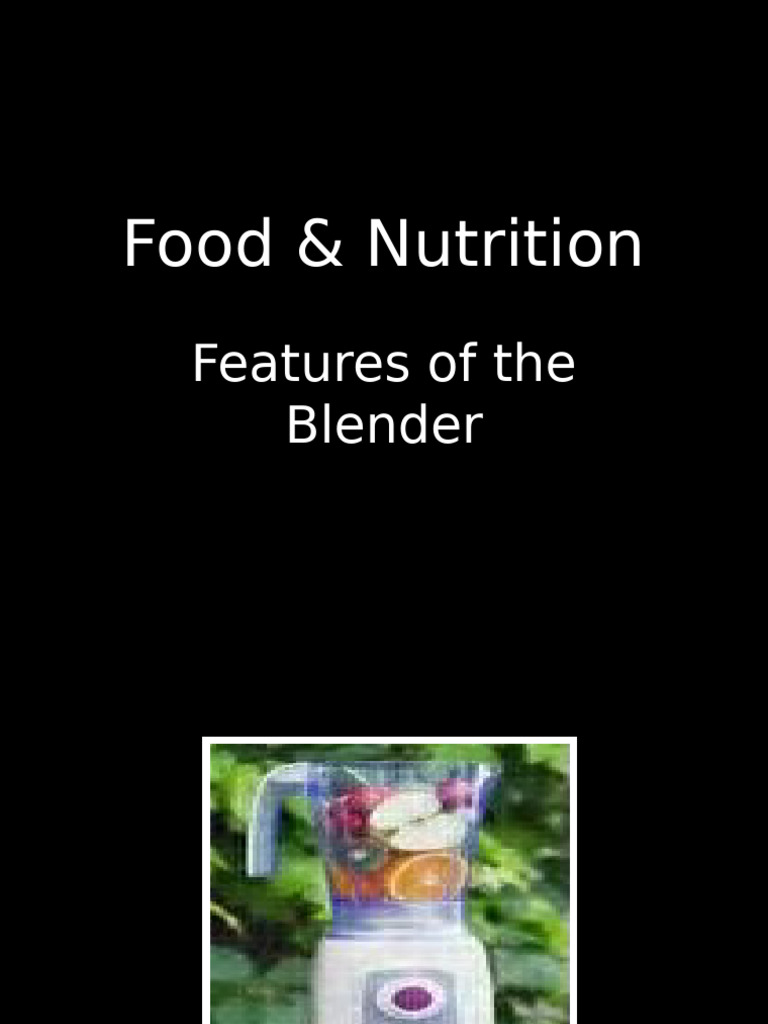 Features of A Blender 2 | PDF