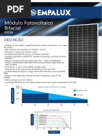 Datasheet Gokin 585W Bifacial | PDF
