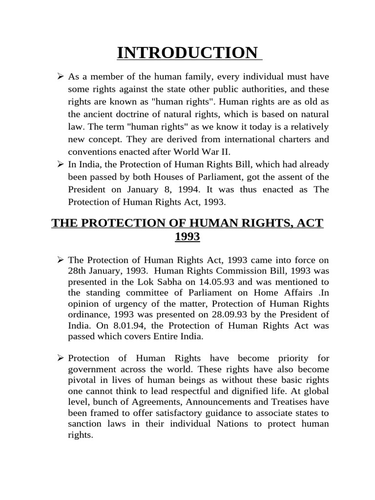 PIL PROJECT 5TH SEM | PDF | Human Rights | Rights