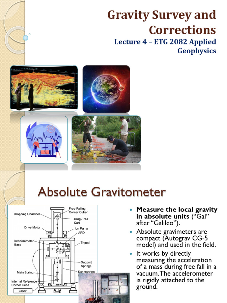 Lecture 4 - Gravimetry Corrections | PDF | Gravity | Geophysics