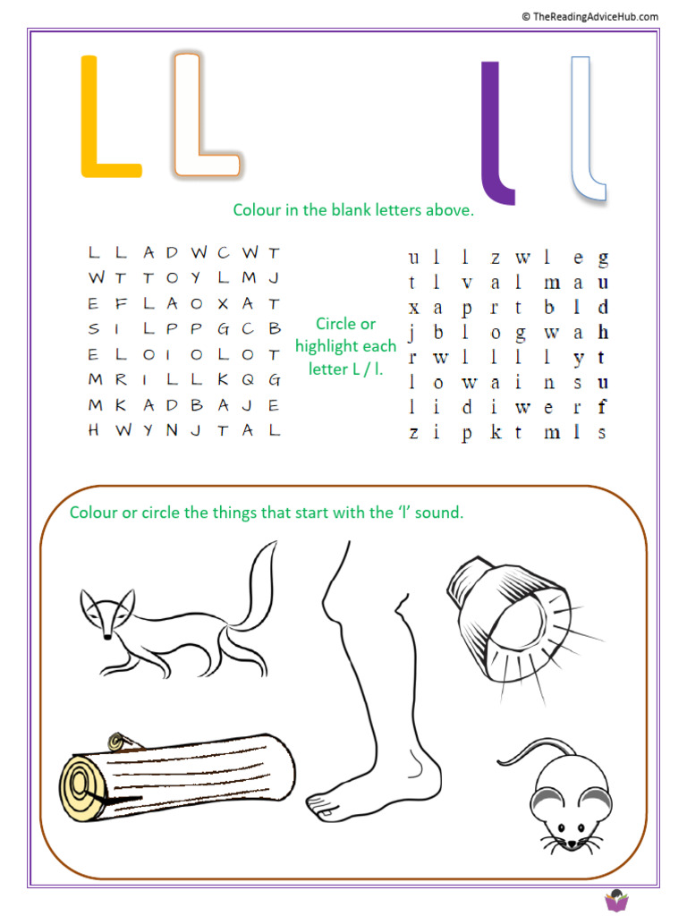 Letter Sound L | PDF