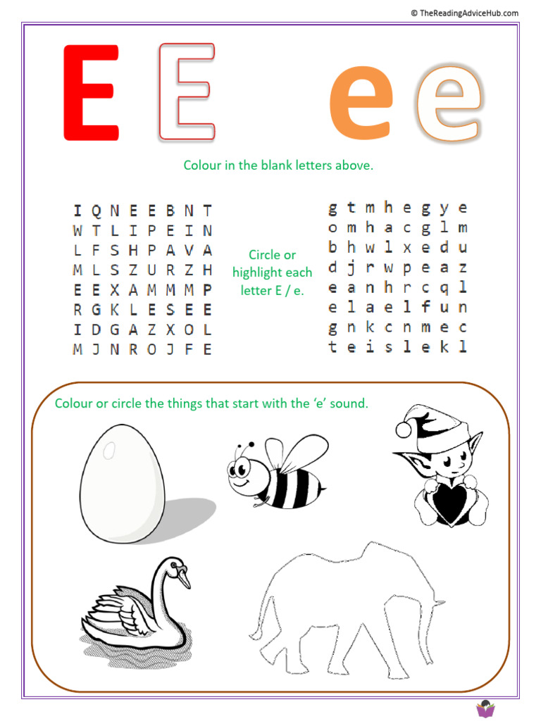 Letter-sound-e | PDF