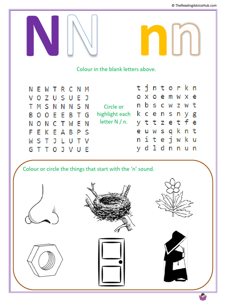 Letter Sound N | PDF