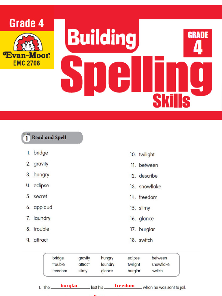 Spelling & Reading Comprehension | PDF | Spelling | Lexicography