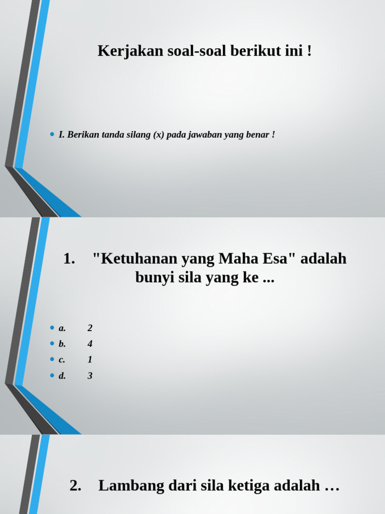 Soal Kelas 1 Tema 6 Sub Tema 3 4 | PDF