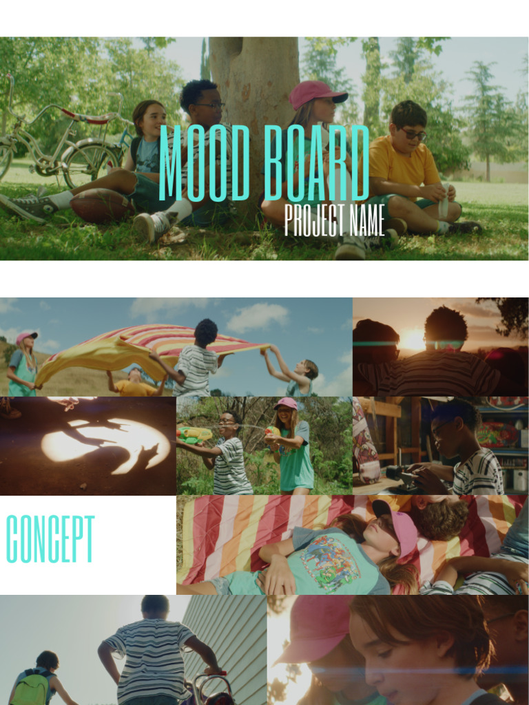 Mood Board Template | PDF