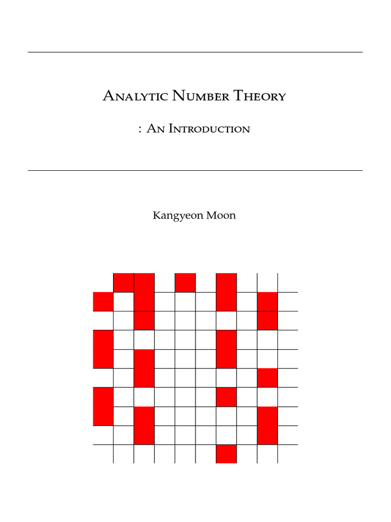 ANT 2023 Summer 2 | PDF | Mathematics | Number Theory