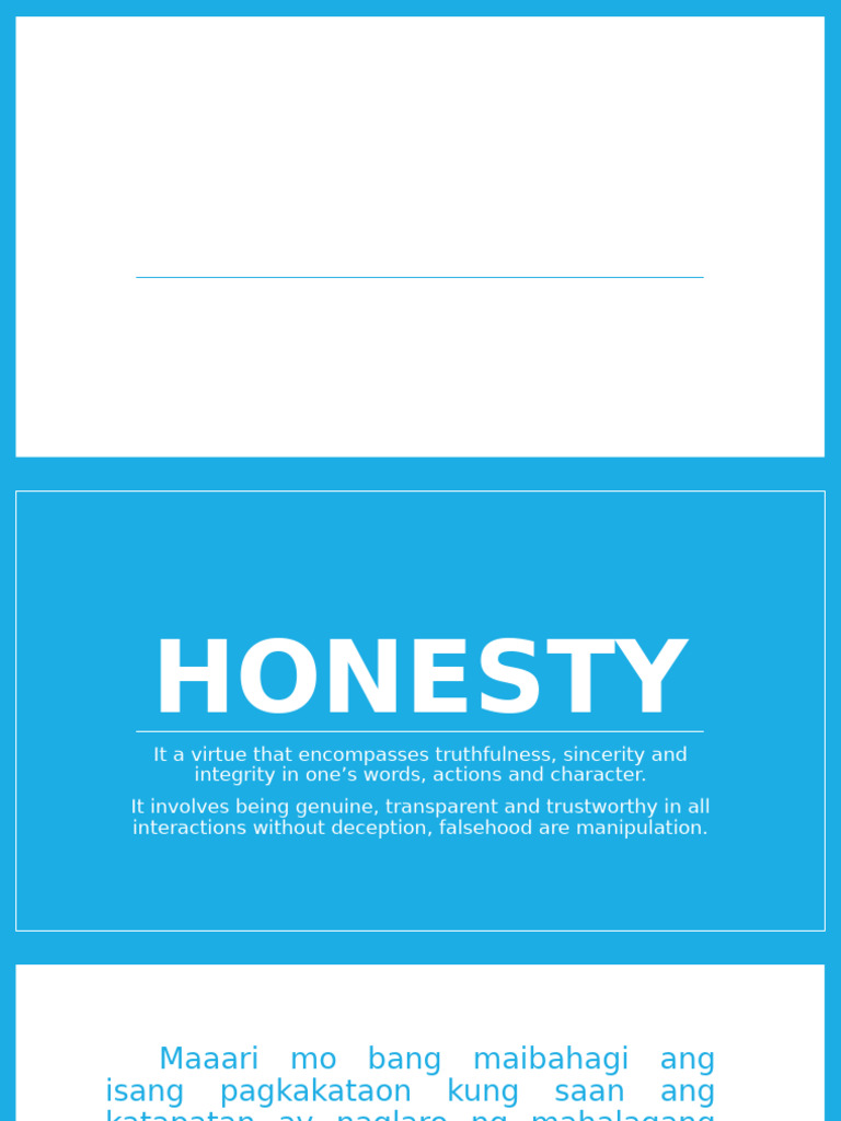 Honesty | PDF