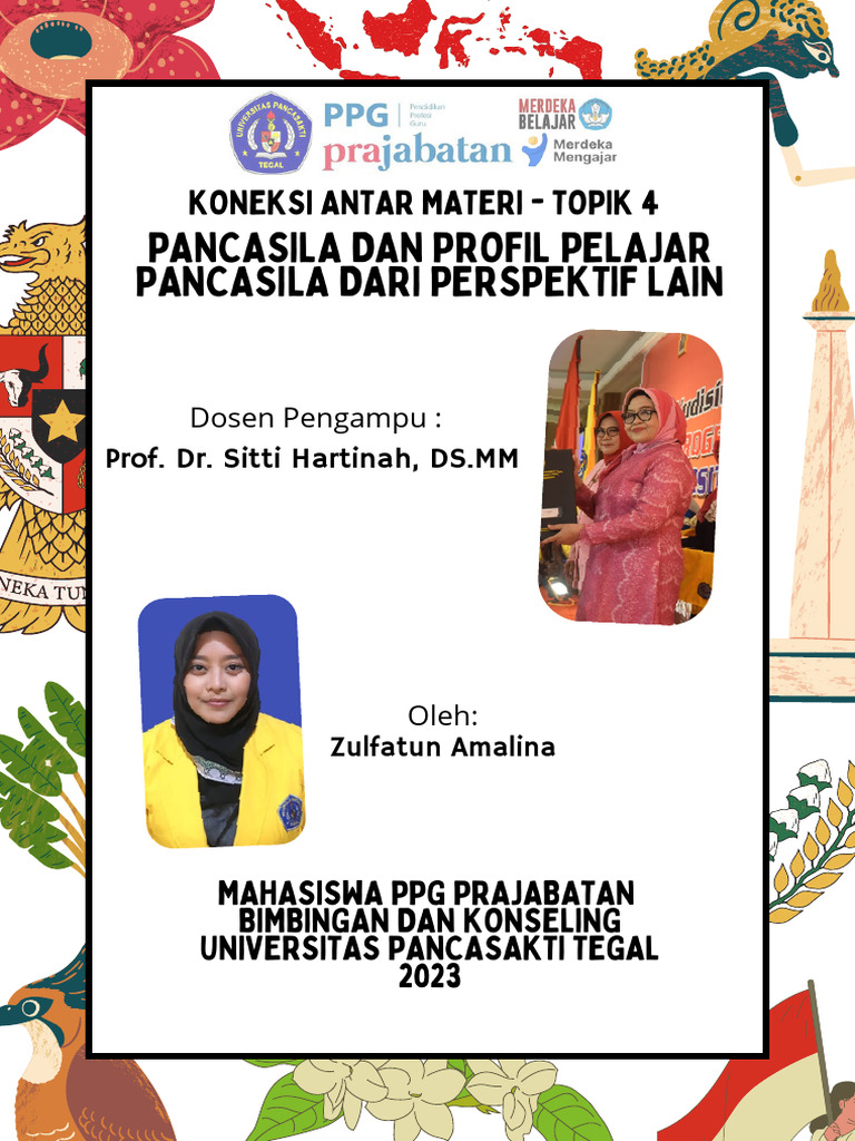 Koneksi Antar Materi - Topik 4- Fpi (Zulfatun Amalina) | PDF