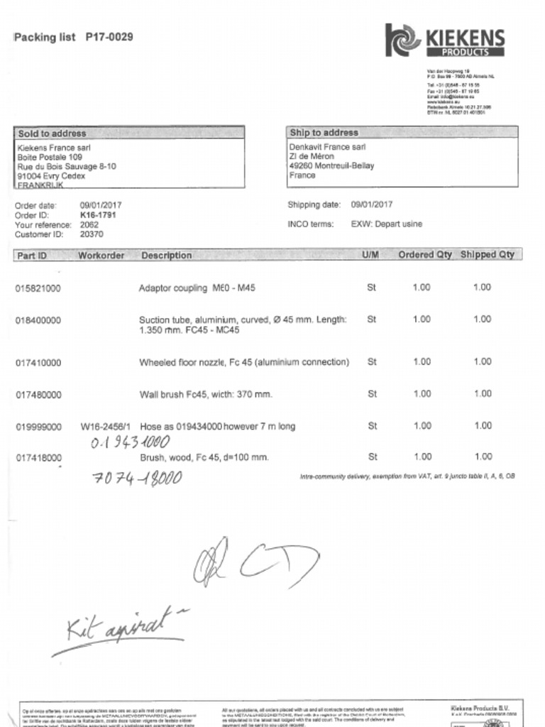 Kit Accessoires CFL | PDF