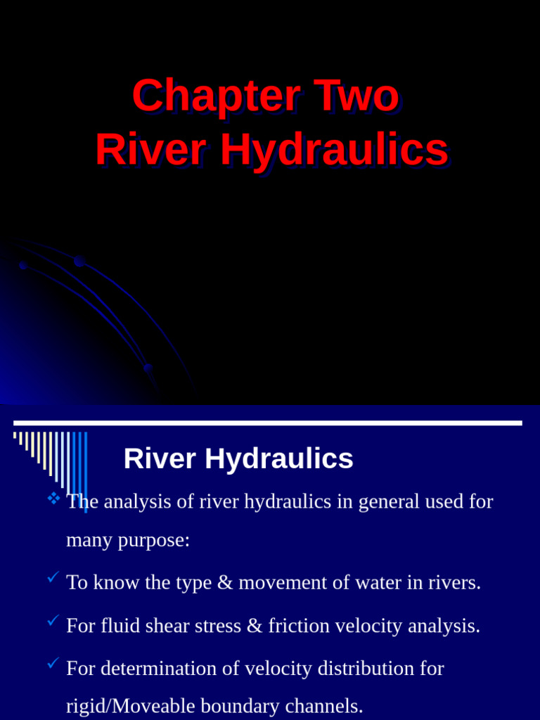 Understanding River Hydraulics Dynamics | PDF | Fluid Dynamics | Turbulence