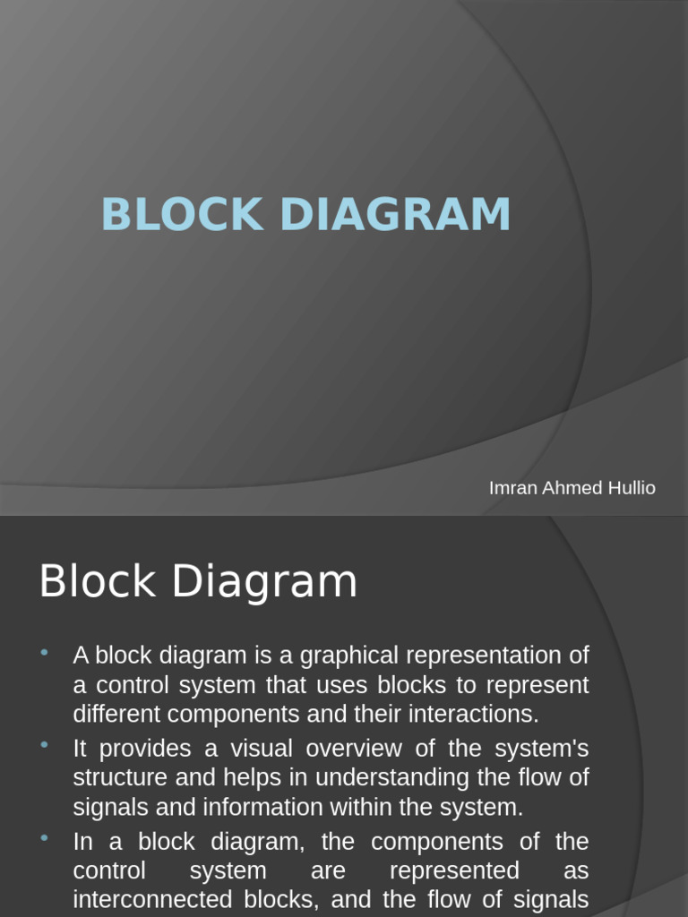 Block Diagram | PDF | Control Theory | System