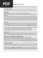 Sample Budget Ngo | PDF | Expense | Budget