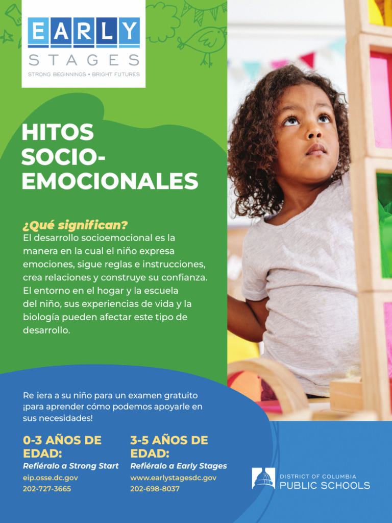 Social-Emotional Milestones Spanish Wa 1 | PDF