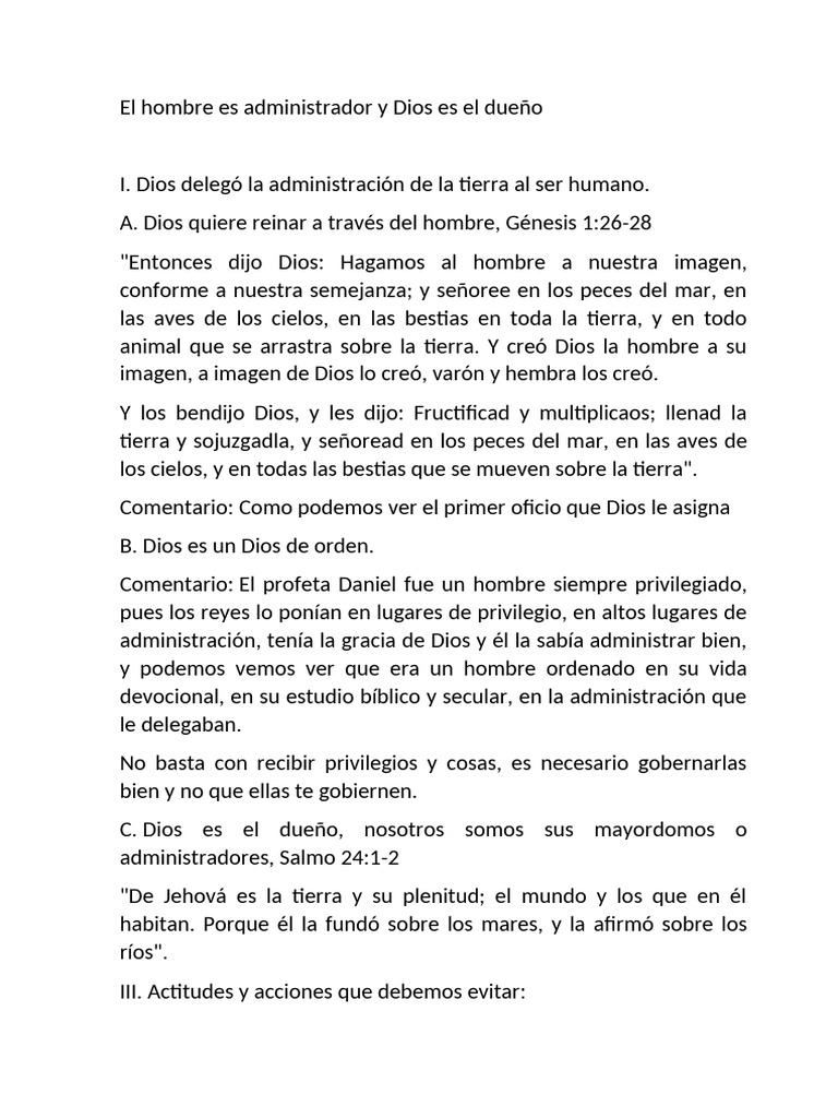 Dios provee | PDF | Imagen de dios | Creencia religiosa y doctrina