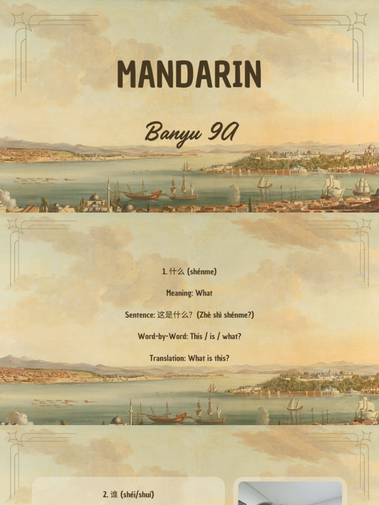 Mandarin | PDF