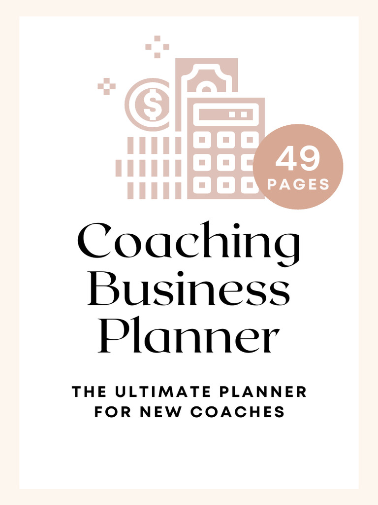 CGH - The Ultimate Coaching Business Planner | PDF | Salary