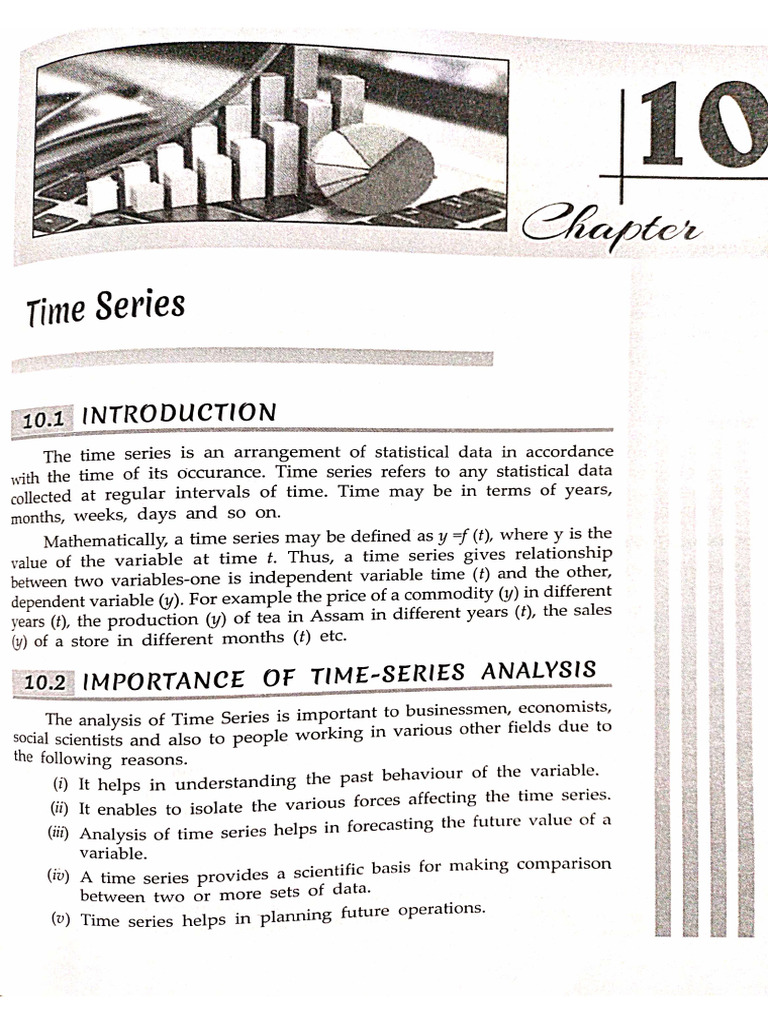 Business Statistics (Time Series) | PDF