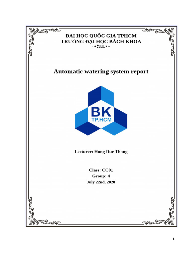 Automatic Pumping System | PDF | Electrical Resistance And Conductance ...