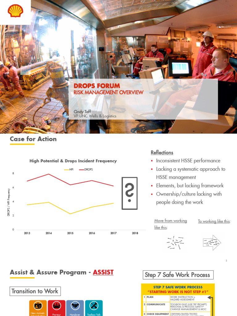 Shell Risk Management Overview | PDF | Safety | Business