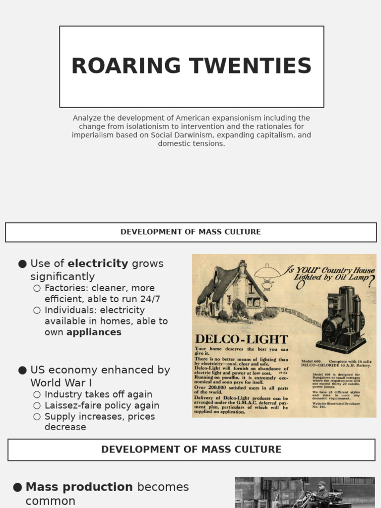 4 3+Roaring+Twenties | PDF | Ku Klux Klan | Nativism (Politics)