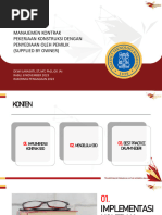 Materi 3 - Kontrak Supply by Owner (SBO) Dan Penerapannya Dalam Pekerjaan Konstruksi | PDF