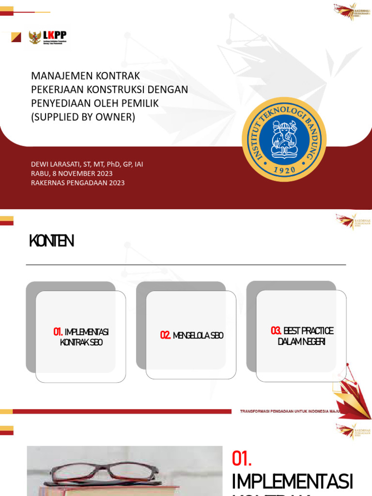 2.update-Rakernas_ Presentation_ITB - SBO | PDF