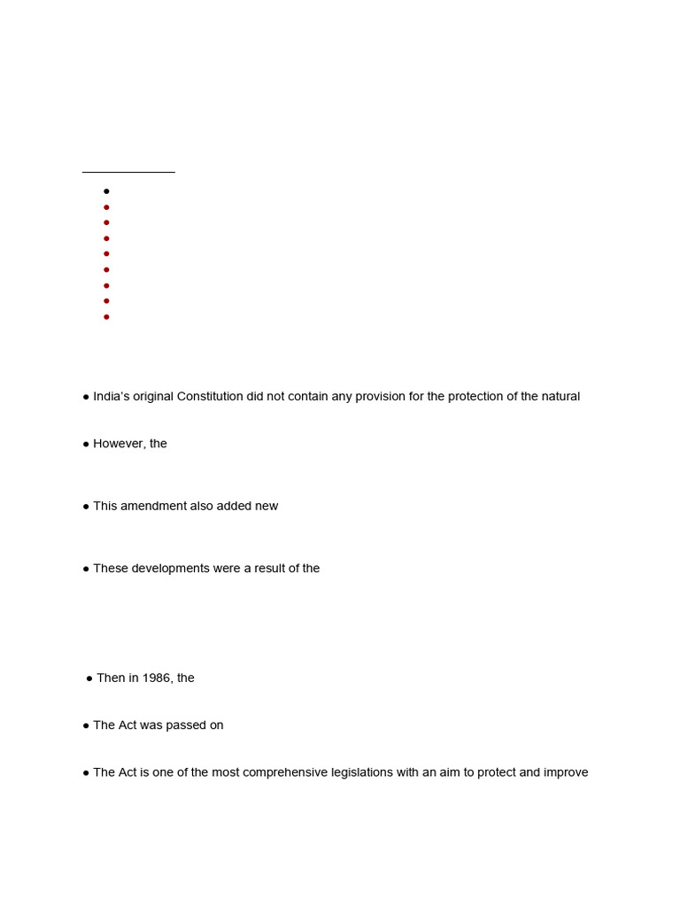 Overview of Environment Protection Act 1986 | PDF | Environmental ...