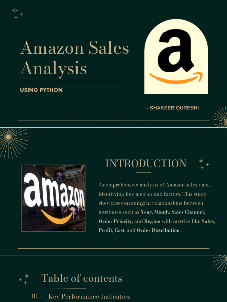Amazon Sales Data Analysis | PDF