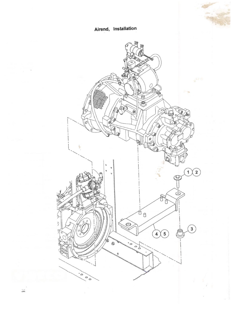 Partes de Compresor Doosan XP375 | PDF