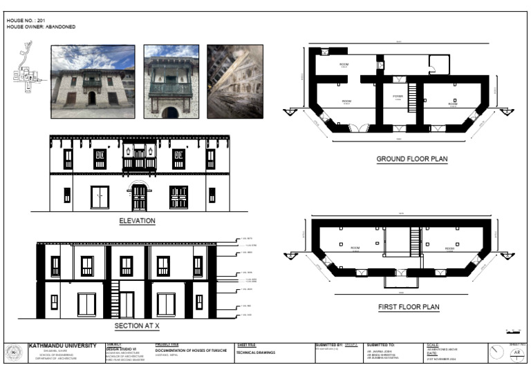Amatya - Abandoned-House (2) - PLAN GROUND FLOOR | PDF | Infographics ...