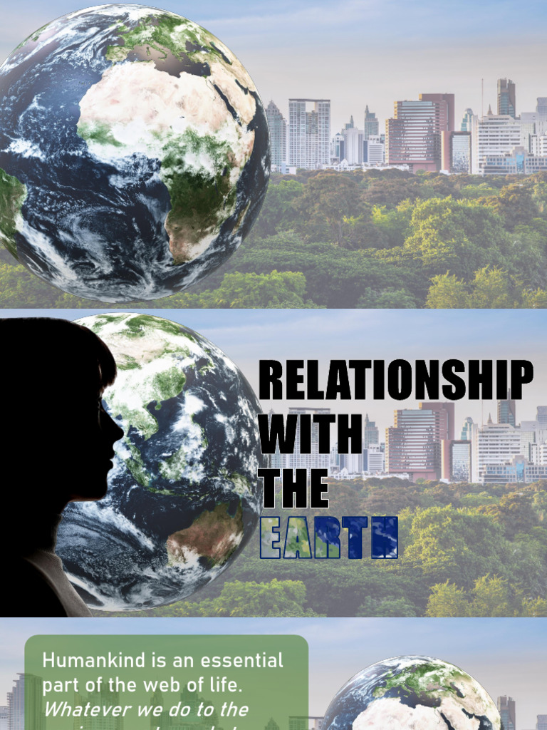 Relationship With The Earth | PDF | Environmental Ethics | Environmentalism