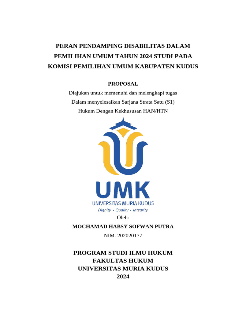 Proposal Habsy T | PDF