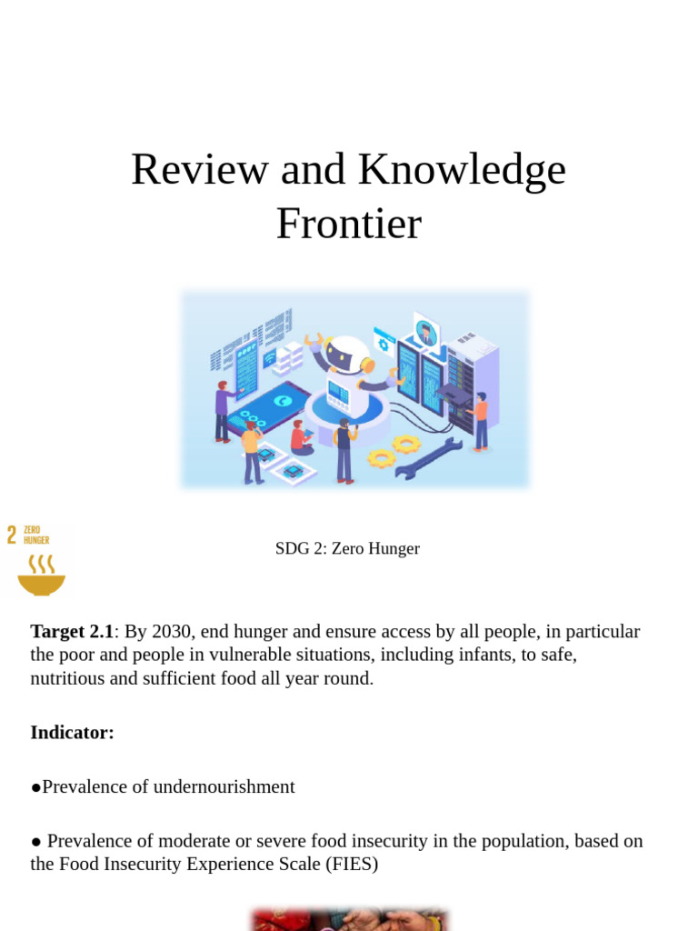 lecture review and frontier | PDF | Agriculture | Environment