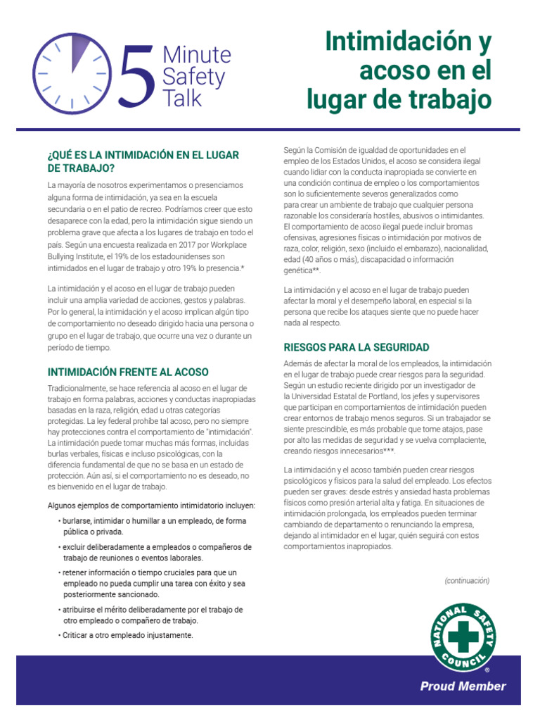 Bullying Spanish | PDF | Acoso sexual | Psicología Social