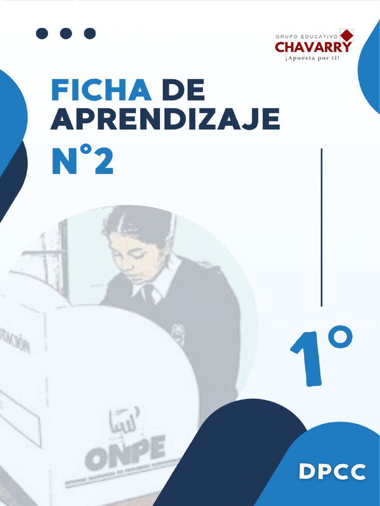 FICHA DE APRENDIZAJE - 1°GRADO | PDF | Responsabilidad | Elecciones