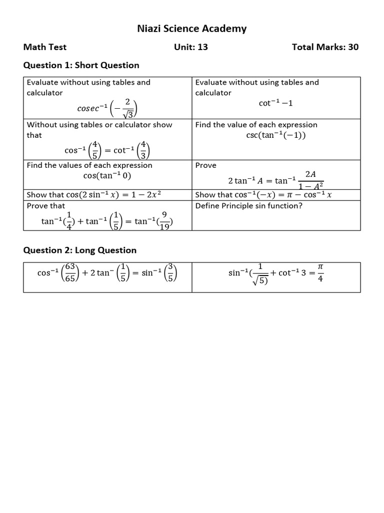 13th Chapter Math | PDF