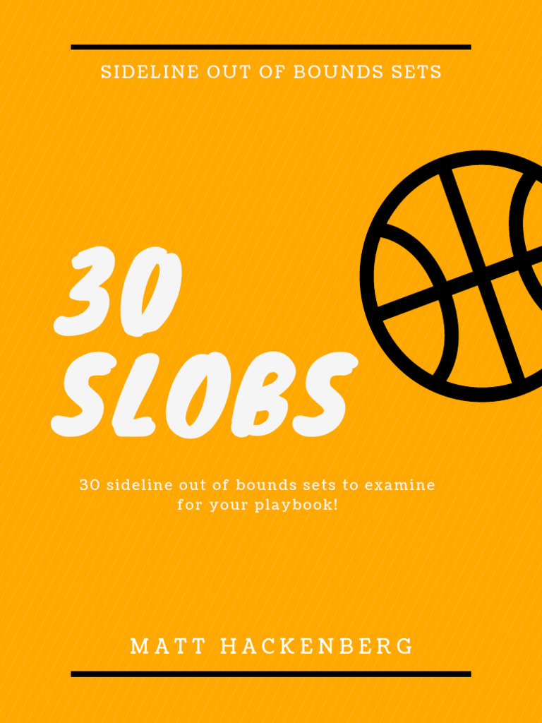 30 SLOBs for Your Playbook (Hackenberg) | PDF