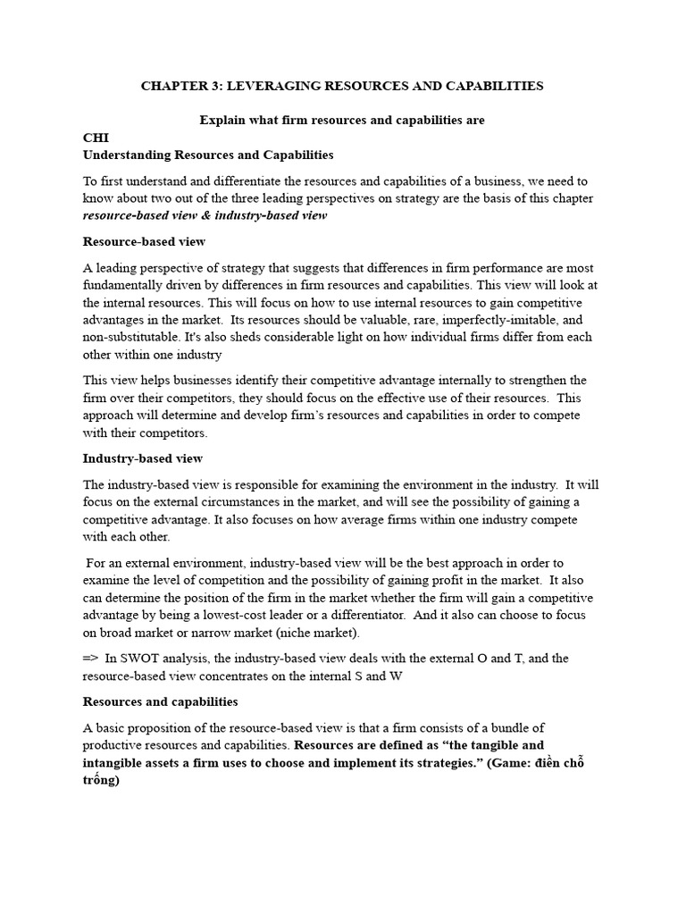 CHAPTER 3 | PDF | Apple Inc. | Outsourcing
