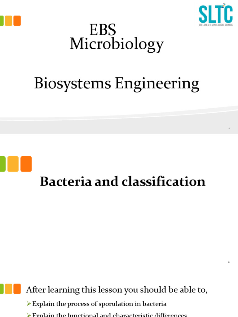 Lecture 07 - Completed EBS 2021 (Mar) | PDF | Bacteria | Lactic Acid
