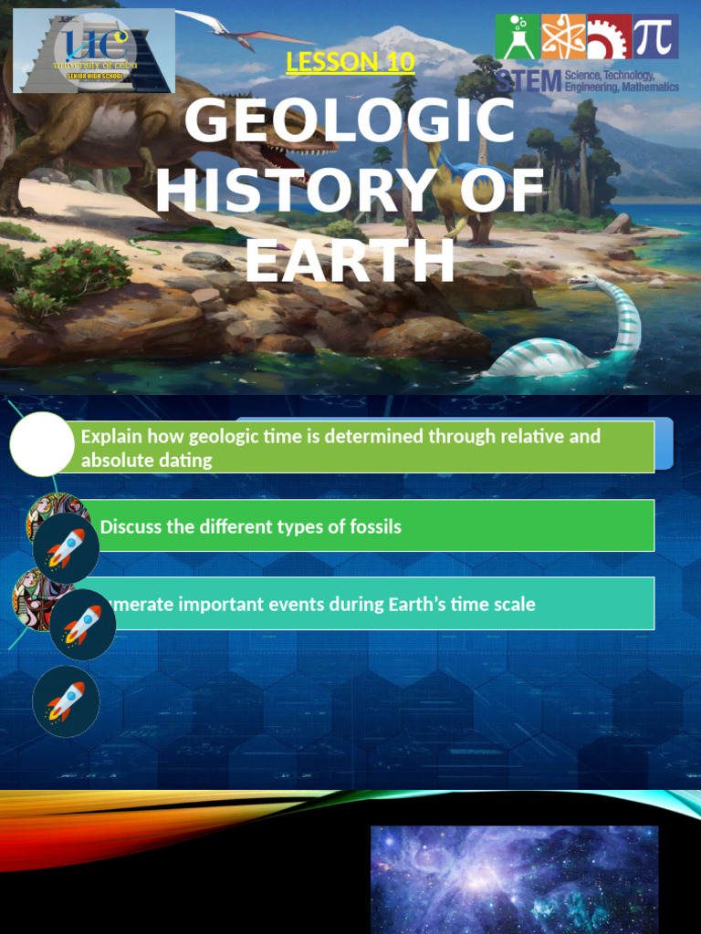 L10 History of Earth Ad | PDF | Radioactive Decay | Chemical Elements