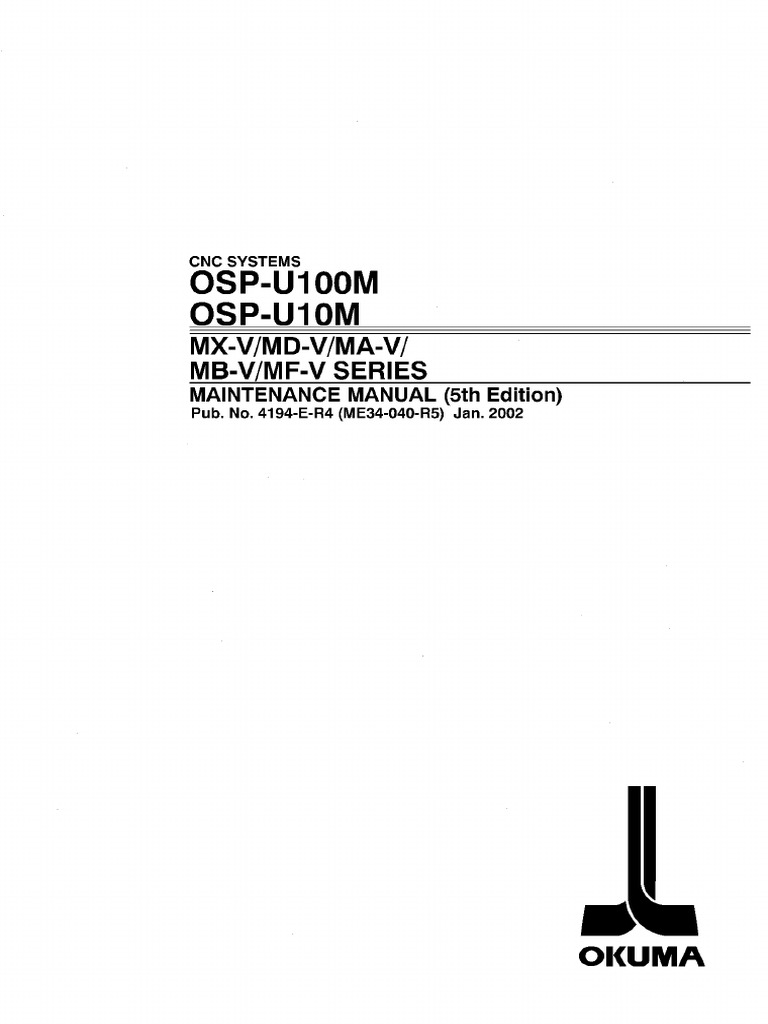 ME34-040-R05 MX Series Maintenance Manual | PDF