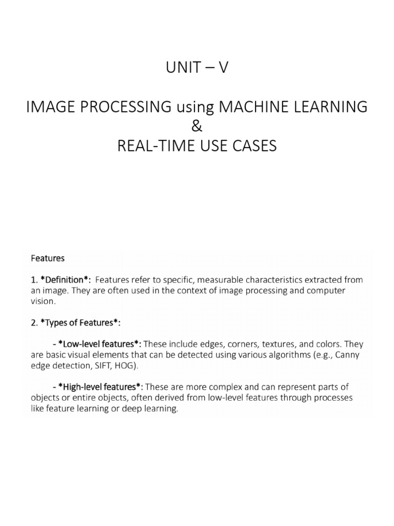 V-Unit AIIA Complete Material | PDF | Support Vector Machine | Artificial Intelligence
